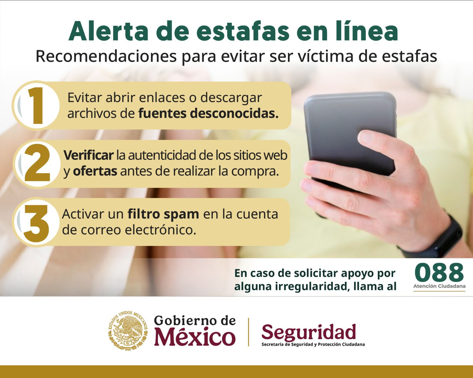 Alerta SSPC sobre aumento de estafas en línea - Revista Mas Seguridad
